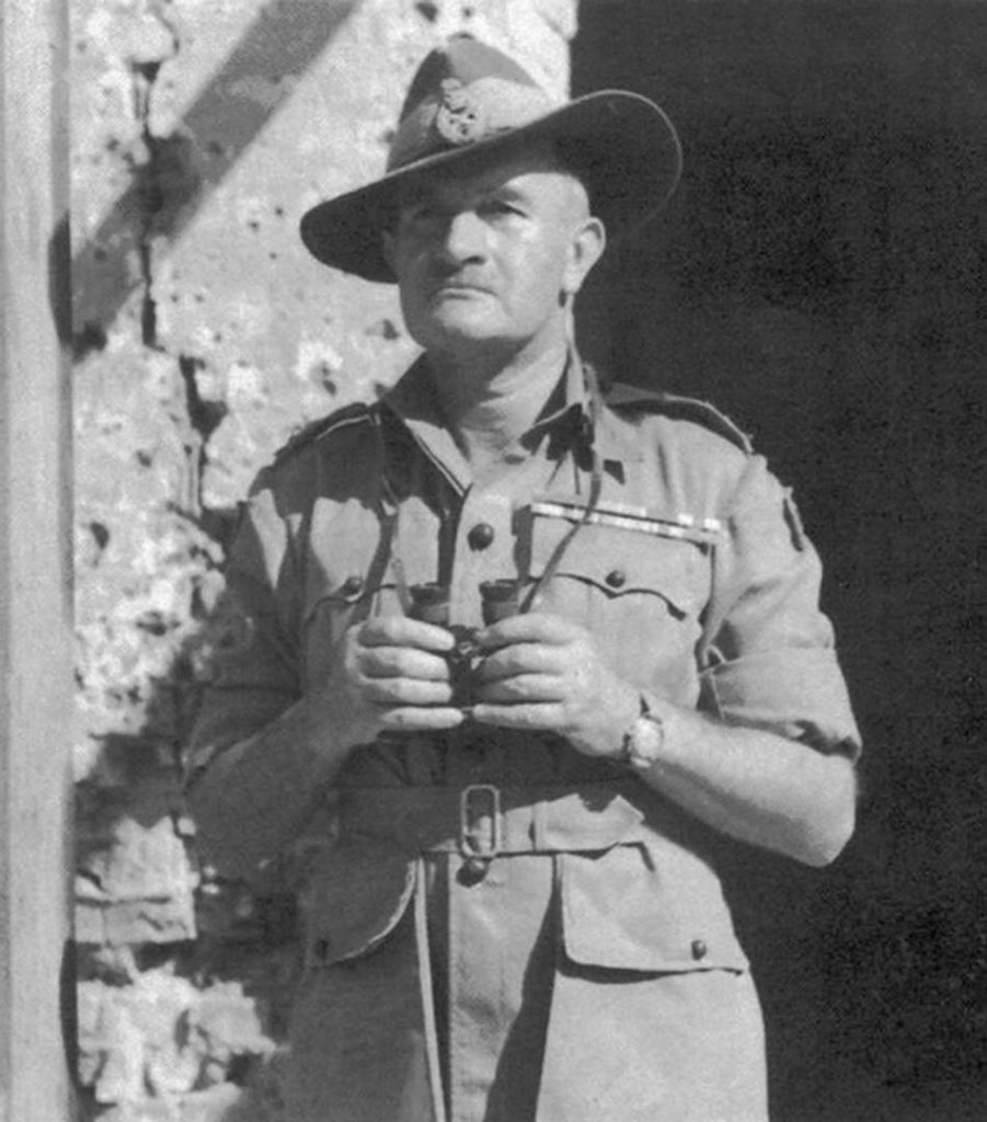 Bill Slim as Commander 14th Army in Burma
